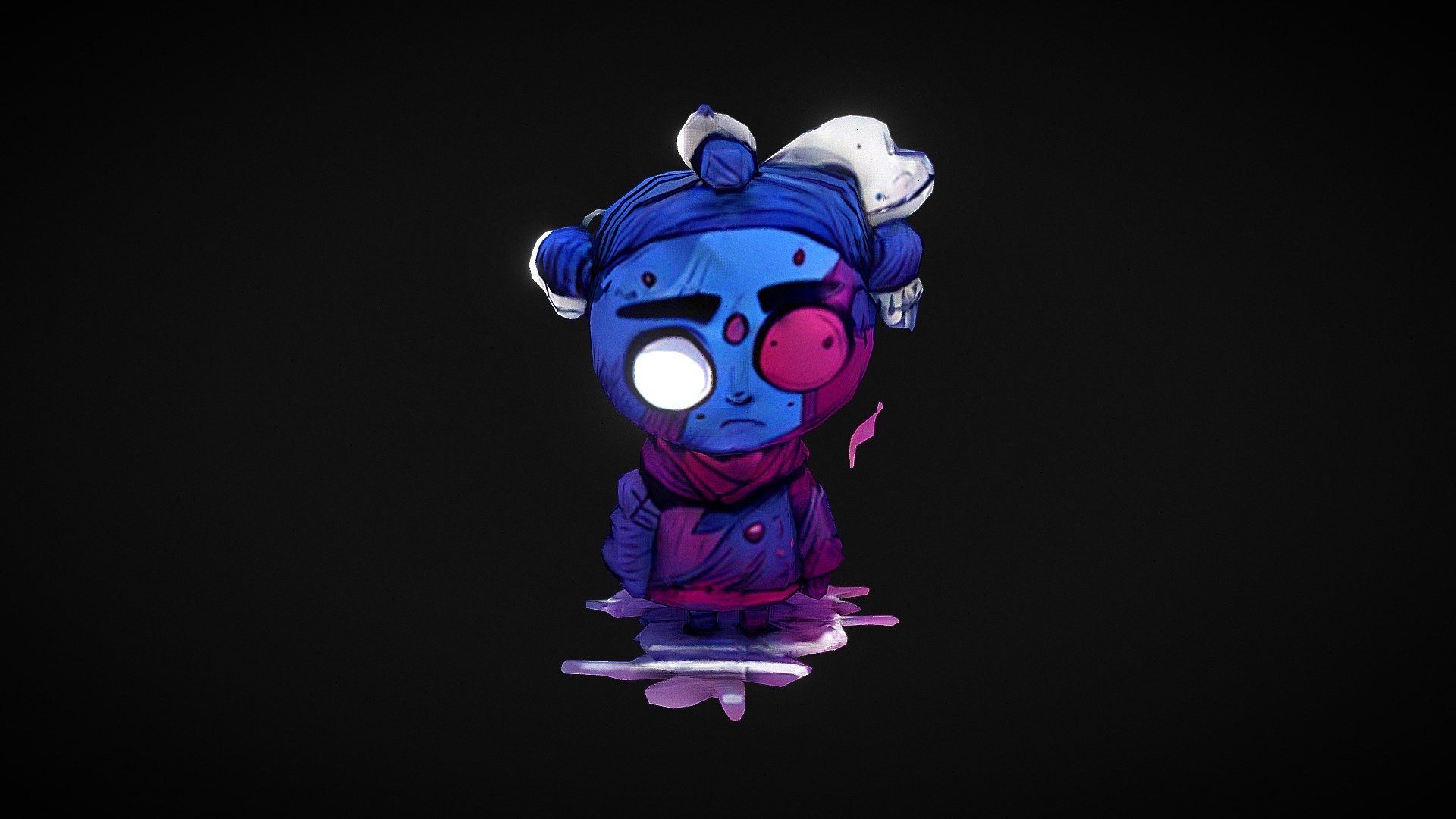"Joyful Creature: A Whimsical Artistic Design" O - Download Free 3D ...