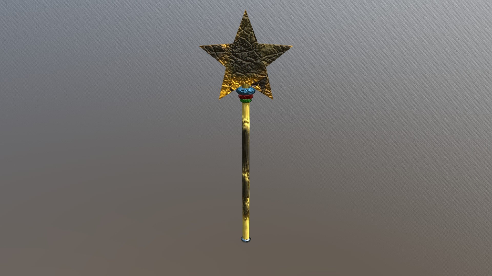 Star Rod (Grungy Version) - 3D model by hyphendais [b3ab5e7] - Sketchfab