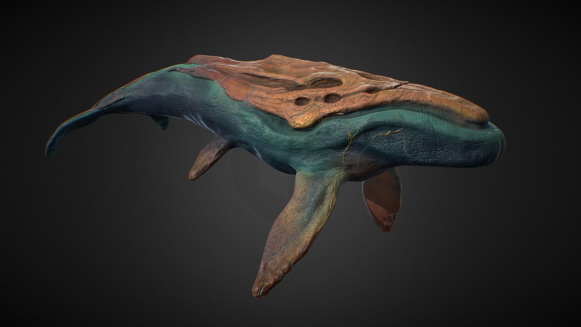 MM | Space Whale - 3D model by paul.thureau [b3ac1c2] - Sketchfab