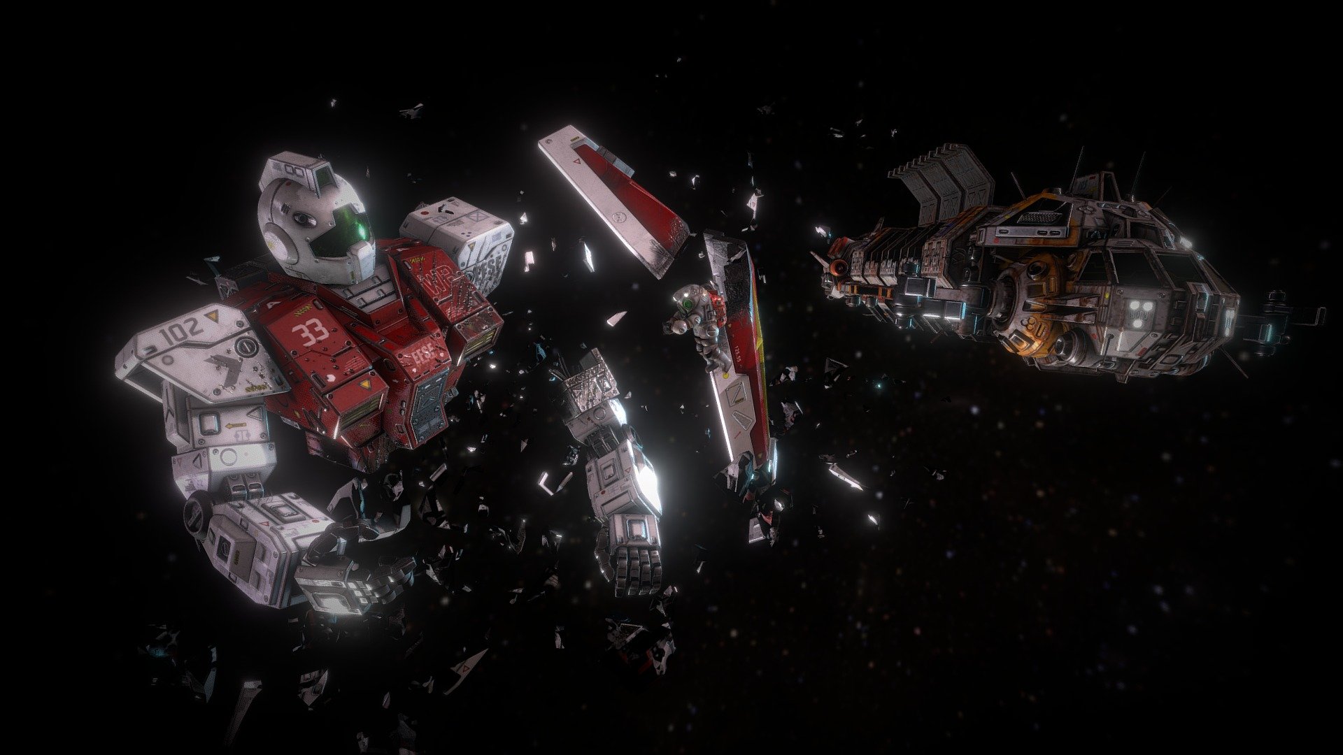 space sweeper RGM79 - 3D model by giobiancoFB [b3ac431] - Sketchfab