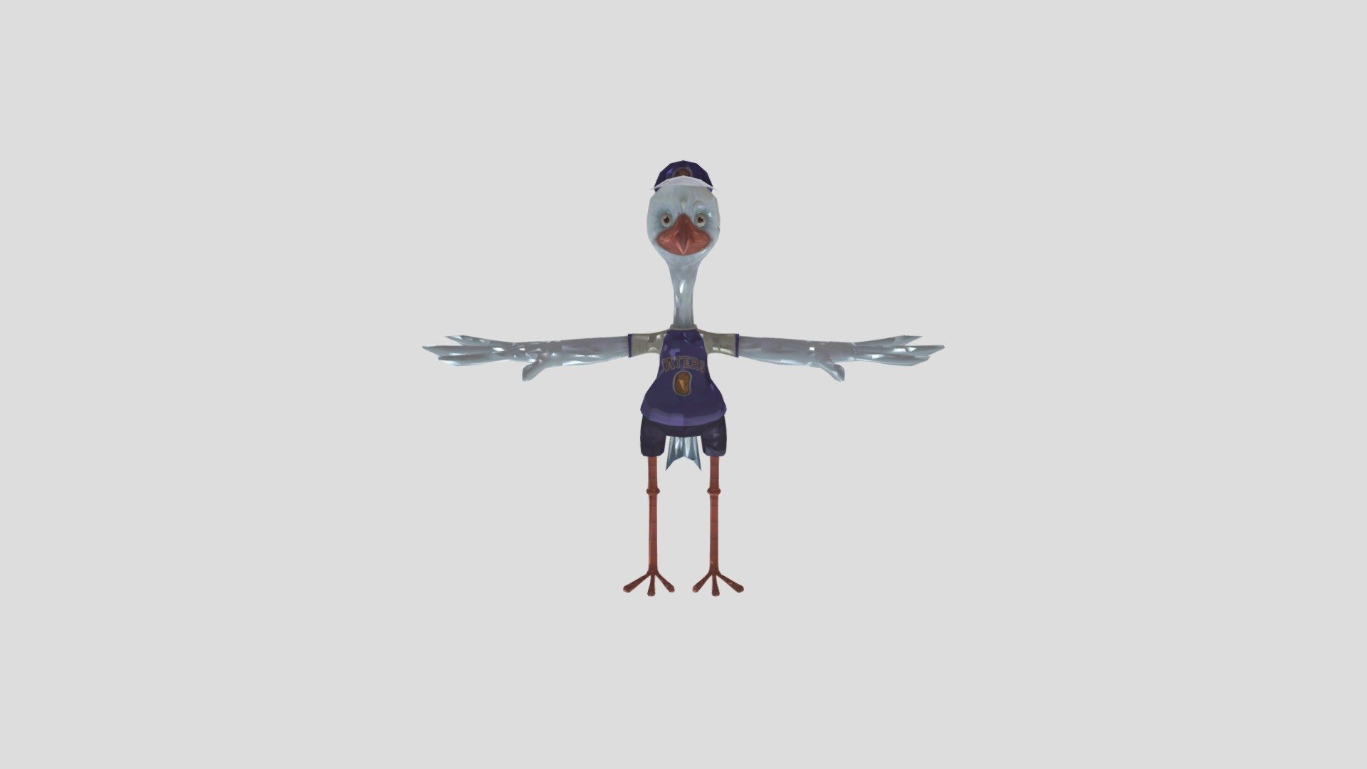 baseball stork - Download Free 3D model by kyle.river.withem [b3aca36 ...
