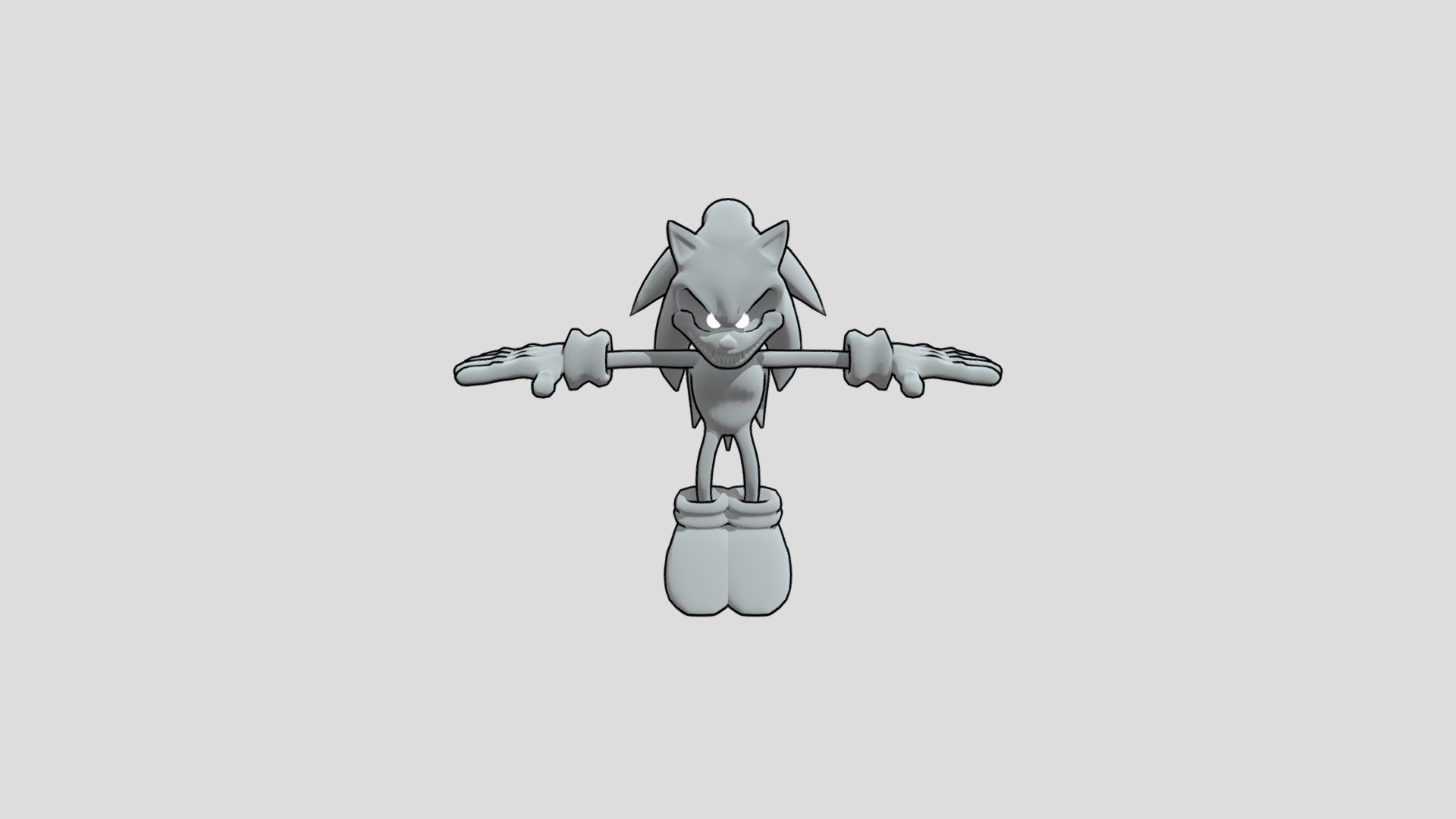 Sonic.EXE (Free 3d Model) - Download Free 3D model by SonicTeam_12 ...