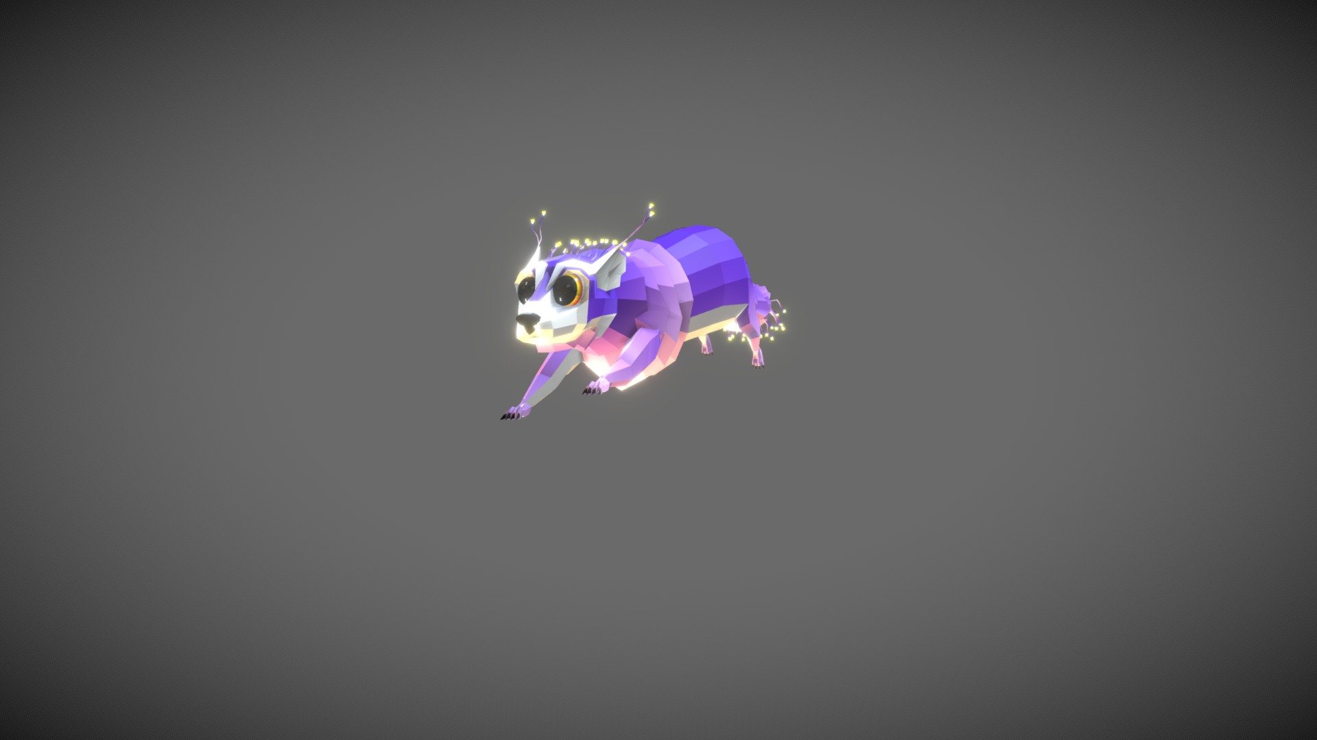 Magical weasel - 3D model by judryk2003 [b3ae948] - Sketchfab