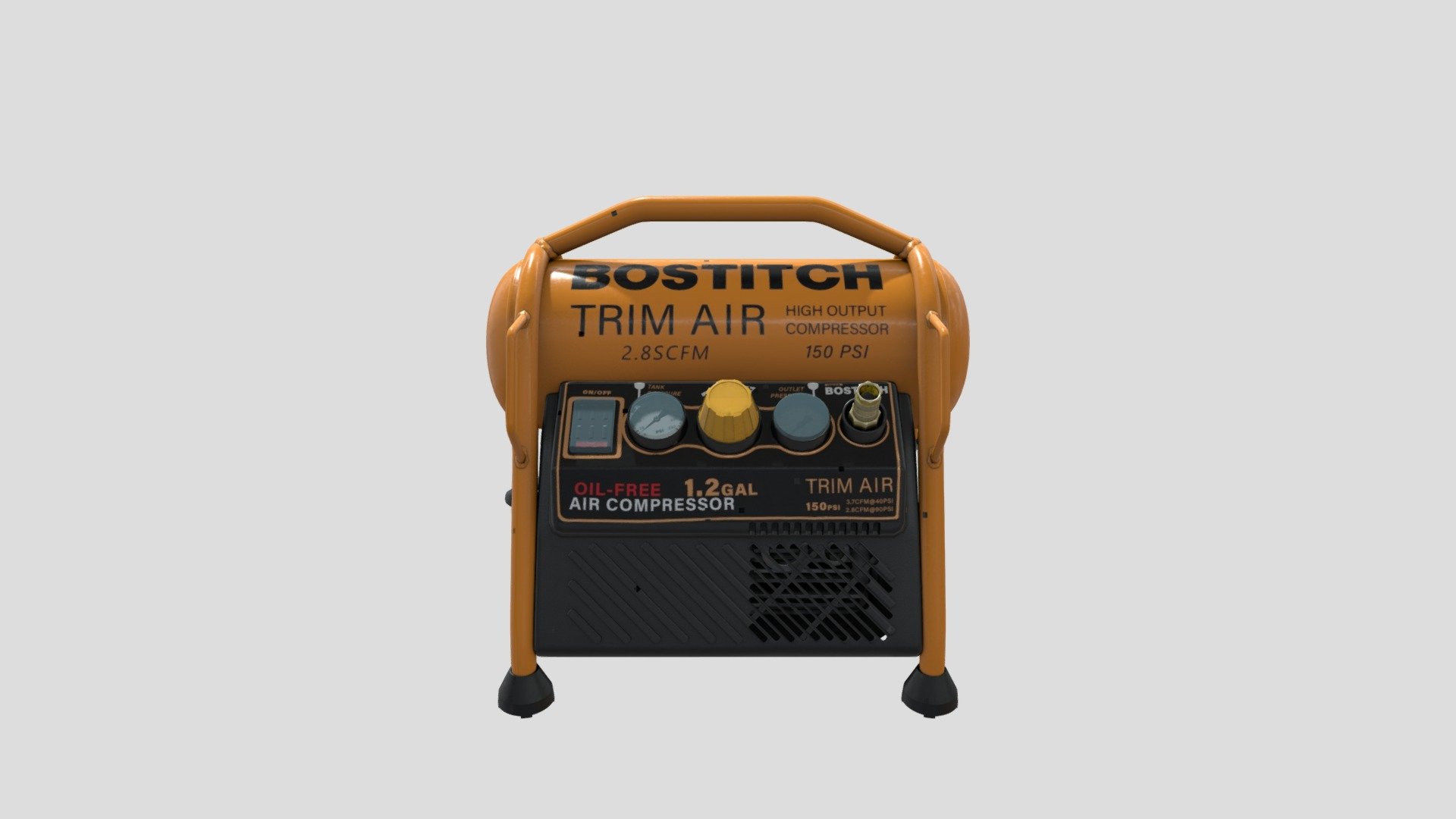 Bostitch Trim Air 1.2-Gallon - 3D model by HungryNinja [b3af7c1 ...