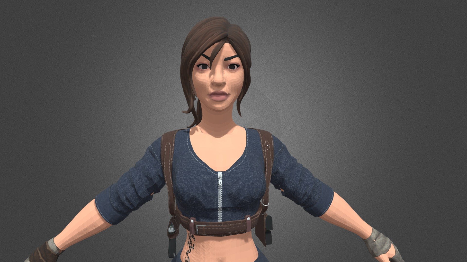 chara - 3D model by mohinipingle08 [b3b1f8a] - Sketchfab