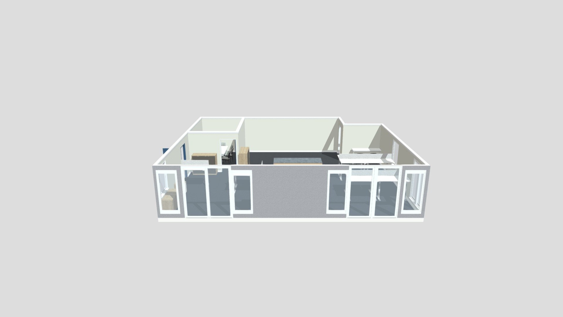 Office set up 2 - 3D model by furnware [b3b2b76] - Sketchfab