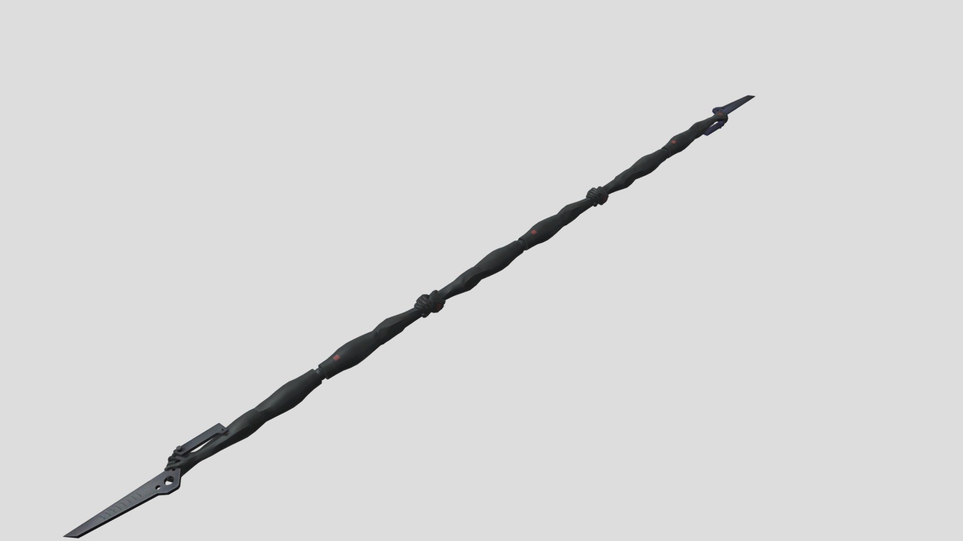 Mistral's L'Etranger Pole-arm - Download Free 3D model by Desperado UG ...