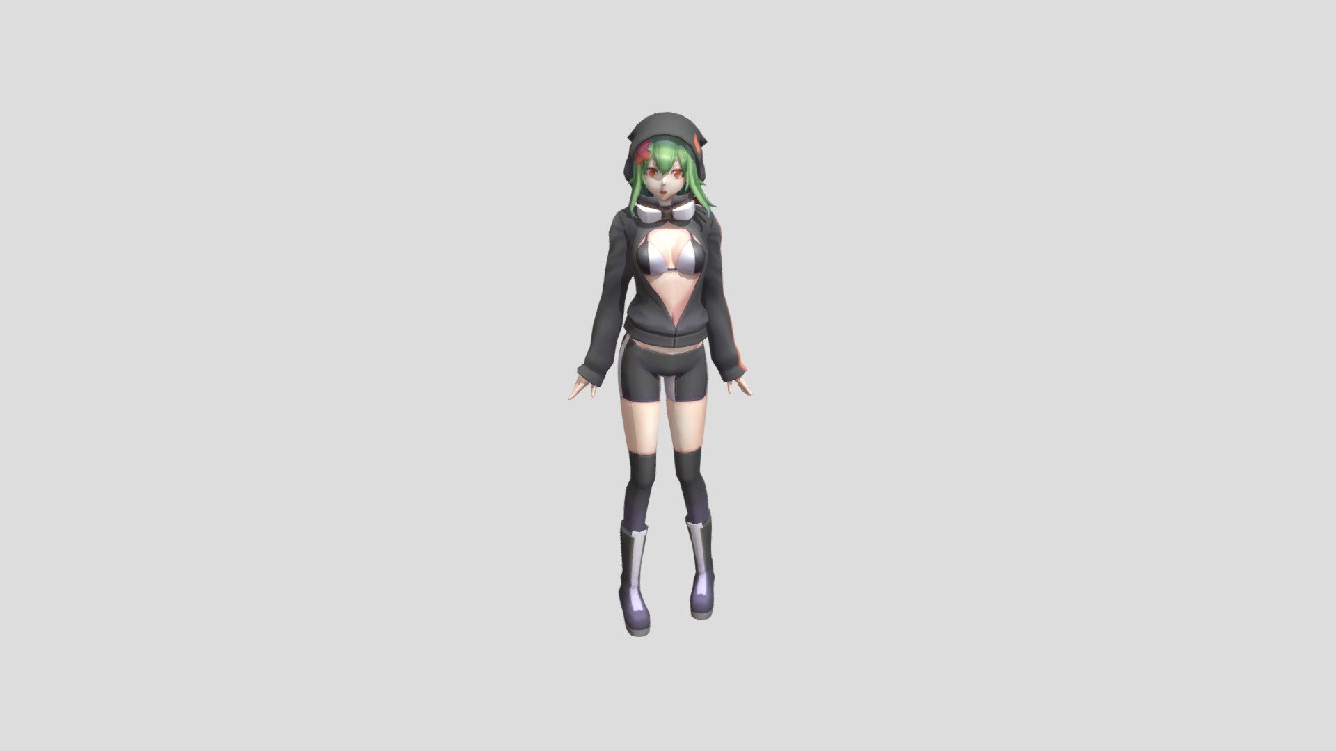 Digimon World: Next Order - Rina Shinomiya - Download Free 3D model by ...
