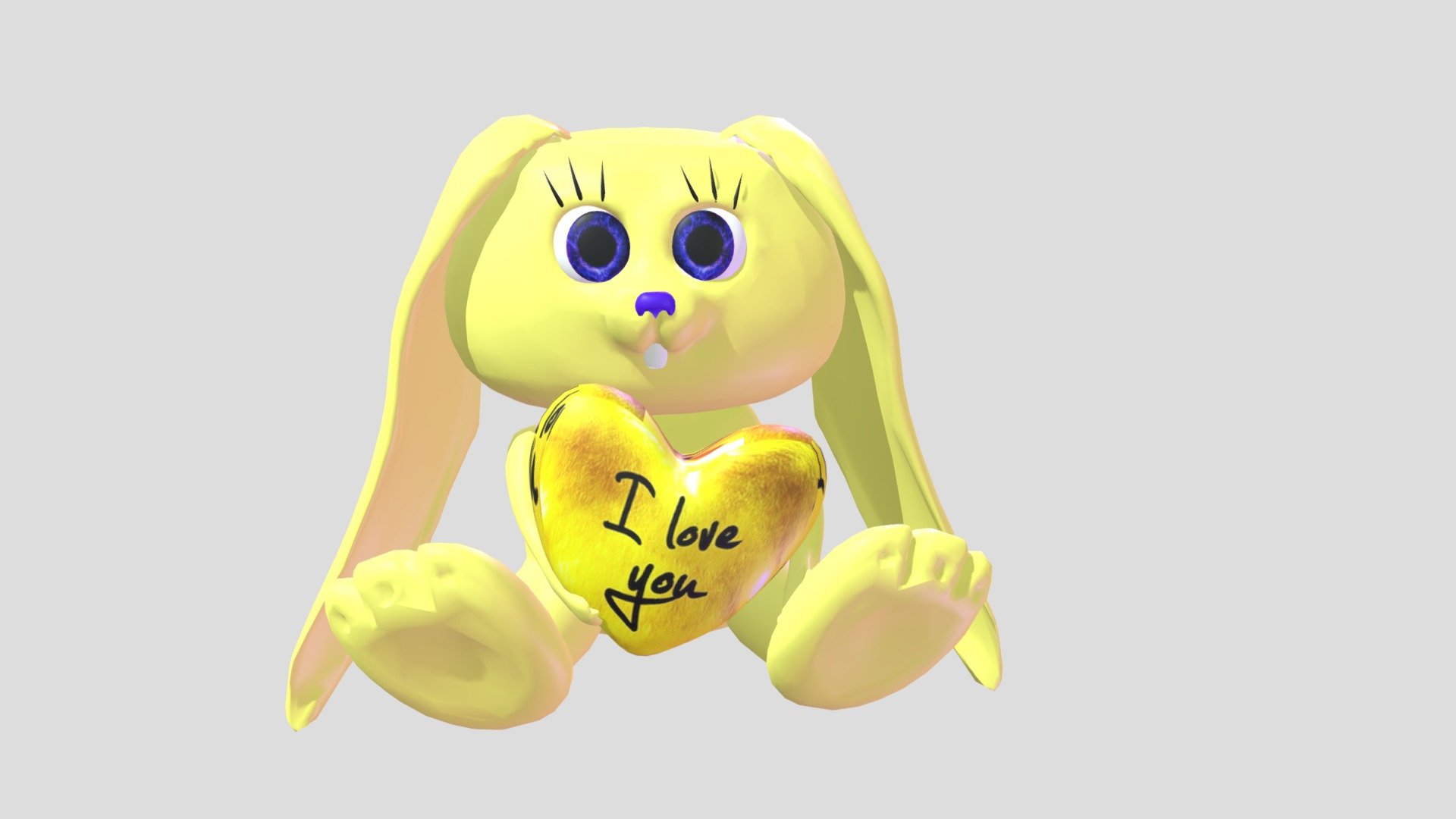 Bunny-Funny - Download Free 3D model by ShamaHka [b3b3479] - Sketchfab
