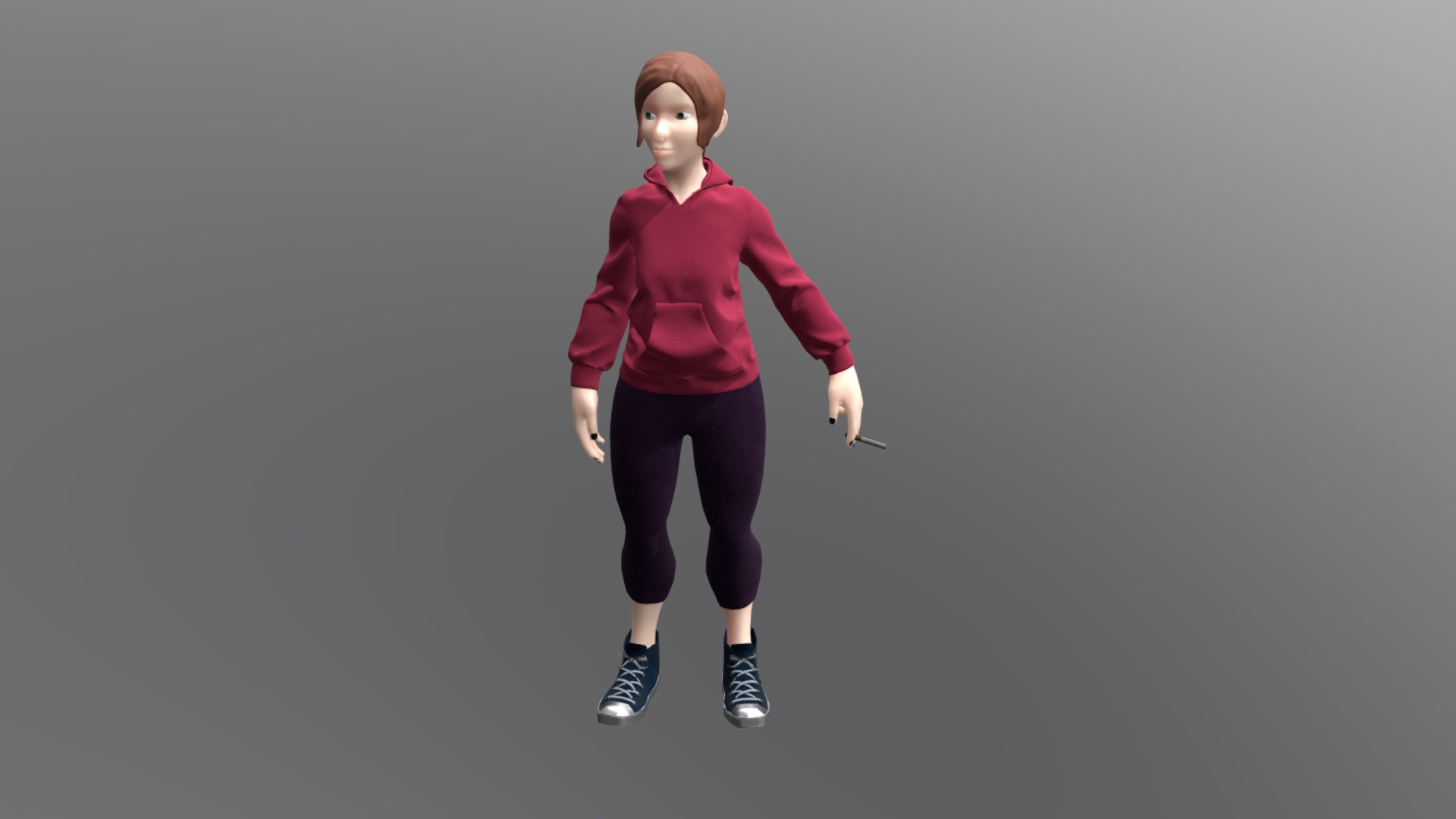 Woman_Cartoon - 3D model by emerson_silva [b3b550e] - Sketchfab