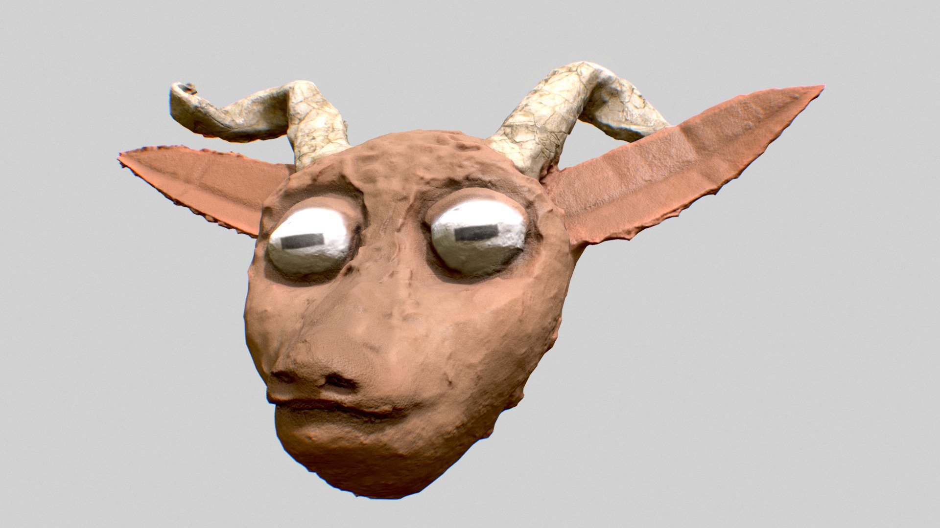 goat-clay-Cate - Download Free 3D model by kinopablo [b3b72ba] - Sketchfab