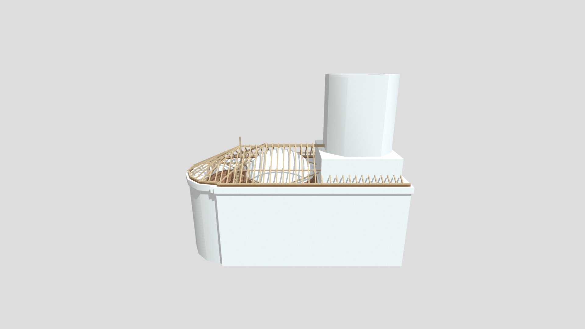 Sarpanta completa Minastirea - 3D model by alexandru.spatariu [b3b744e ...