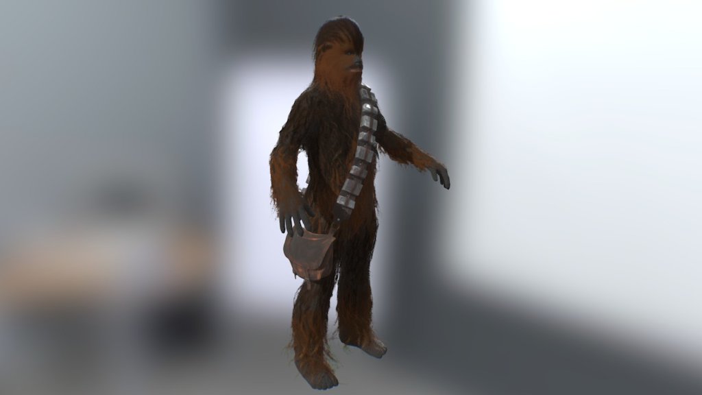 Chewbacca - Download Free 3D model by Stym [b3ba110] - Sketchfab