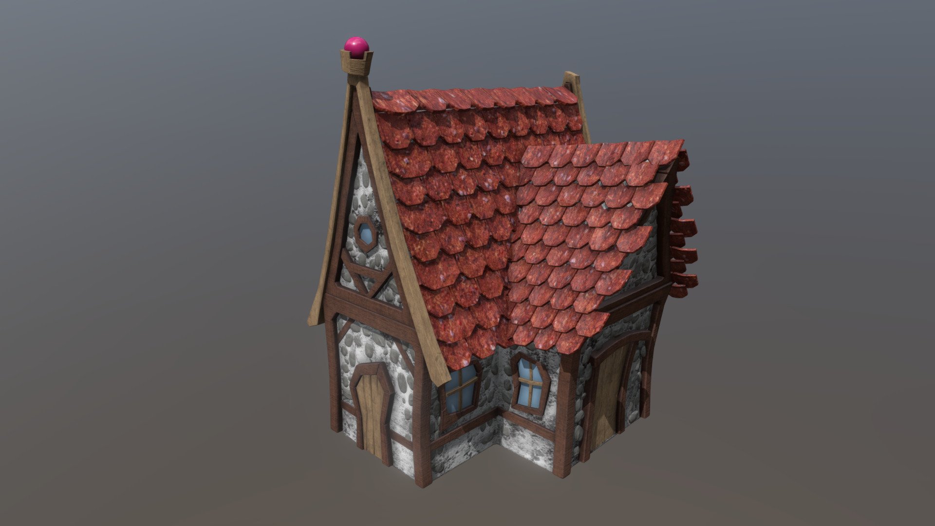 Wooden Witch House - Download Free 3D model by igor.tesV [b3bca5e ...