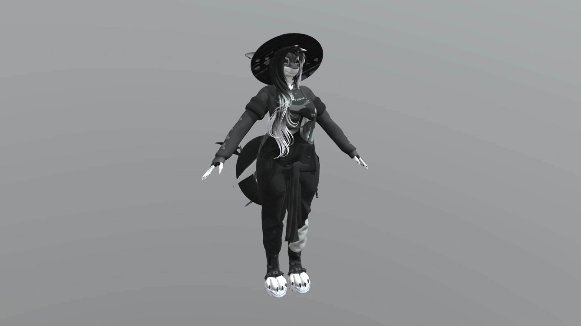SHARK GOTH - Download Free 3D model by Shedletsky (@Shedletsky ...
