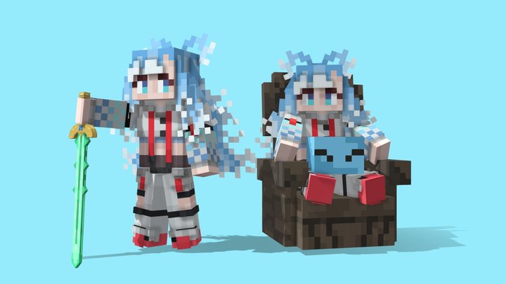 Rimuru-tempest 3D models - Sketchfab