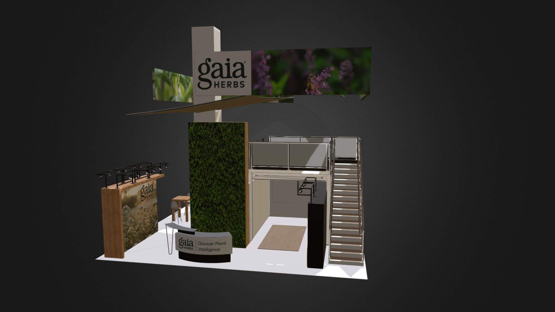 Gaia Herbs - 3D model by Condit Exhibits (@flashracket) [b3bda36 ...