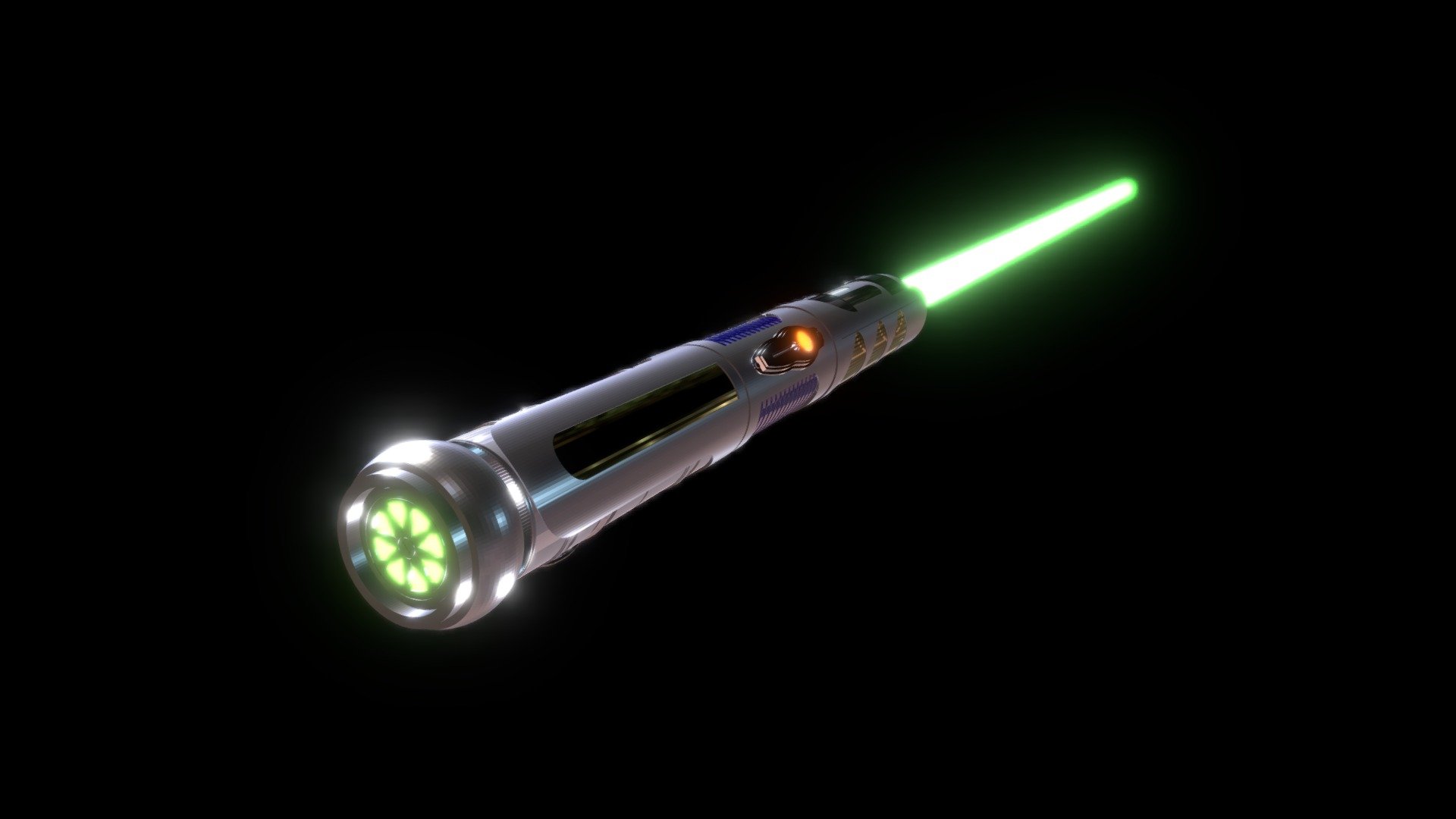 Lightsaber V2 - 3D model by Piotr (@piotrekchorazka) [b3bde21] - Sketchfab
