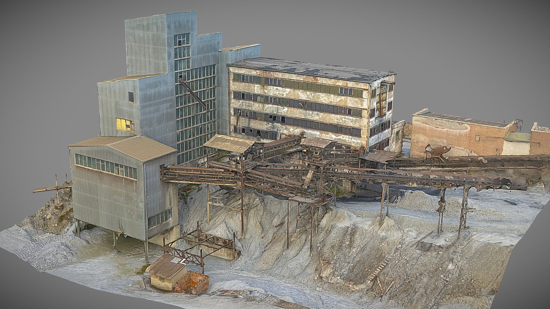 Blue Factory Building - 3D model by Оrрндп ЯТG (@orphanrtg) [b3c0409 ...