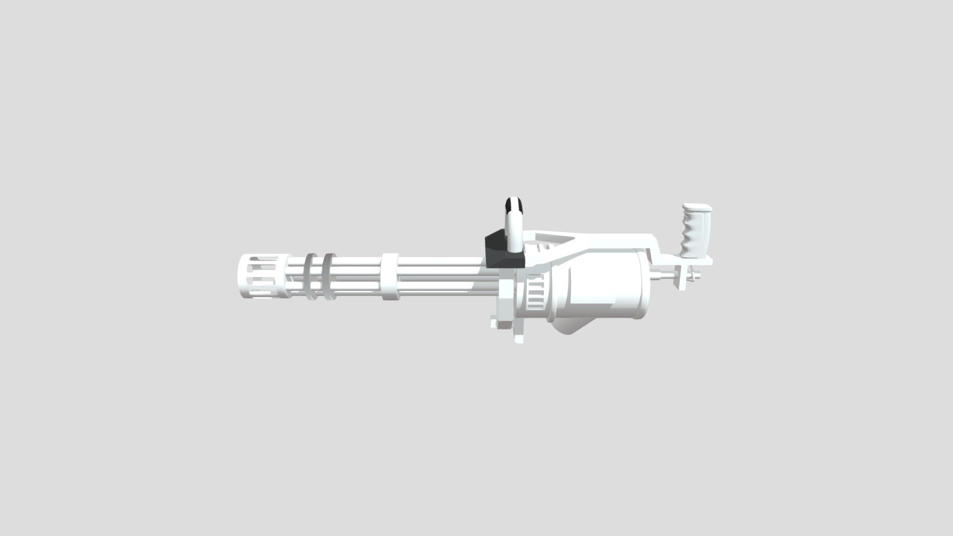 Minigun - 3D model by Padd24 [b3c04f3] - Sketchfab