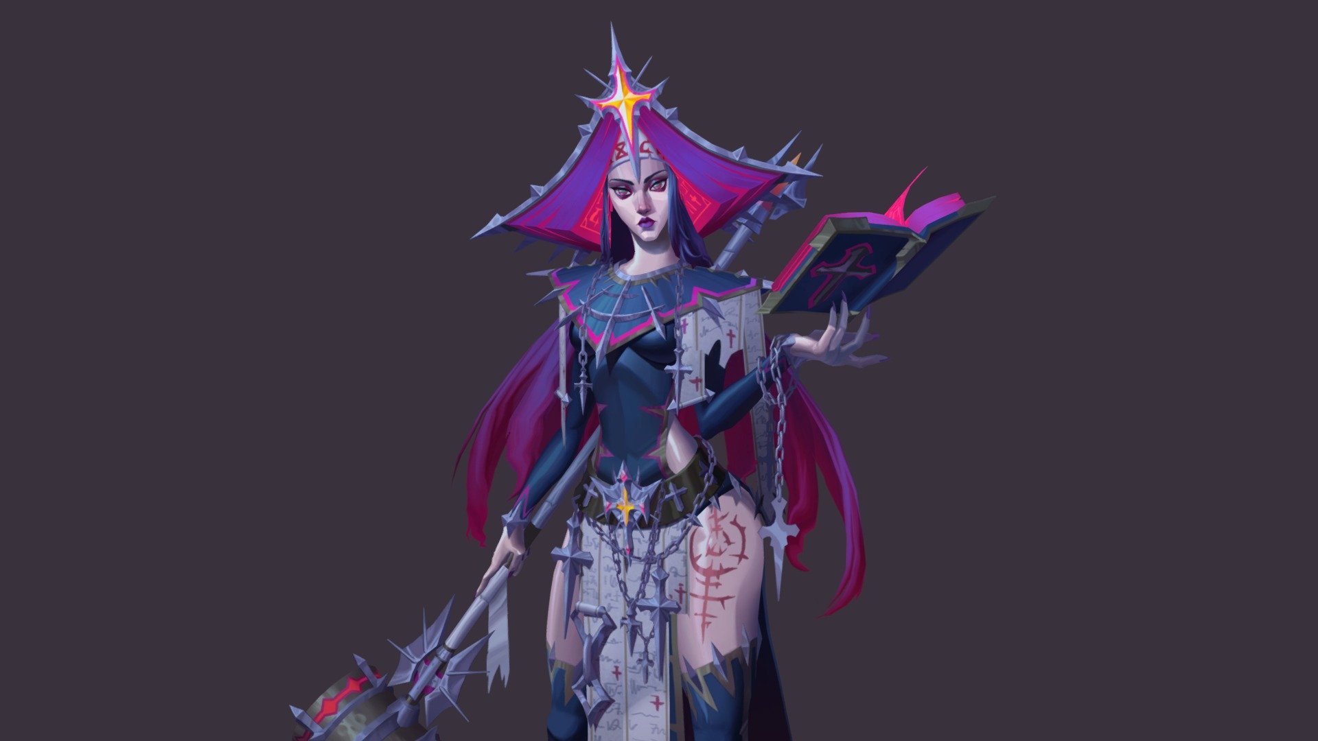 Tria | Handpainted character - 3D model by Ausrine_Valionyte [b3c1e75 ...