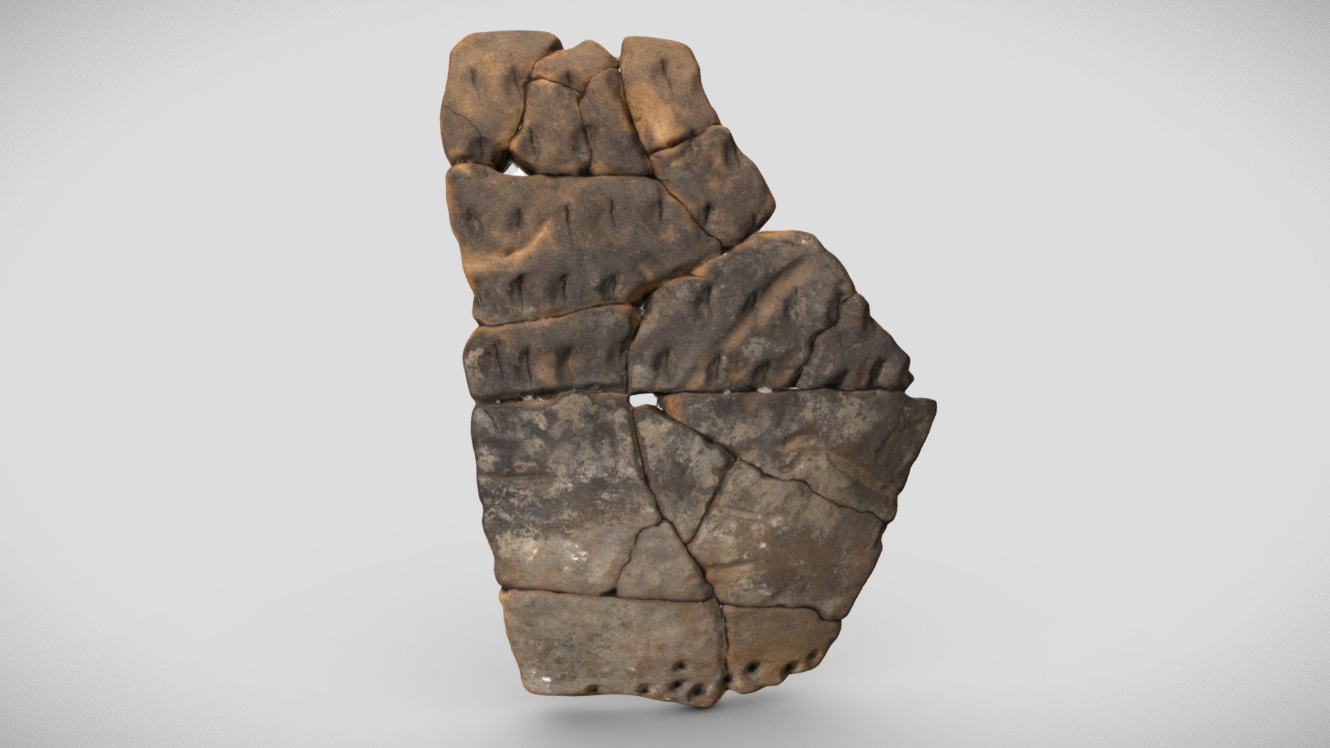 Mended Thoms Creek Sherd 1 - Download Free 3D model by SCDNR-HTP ...