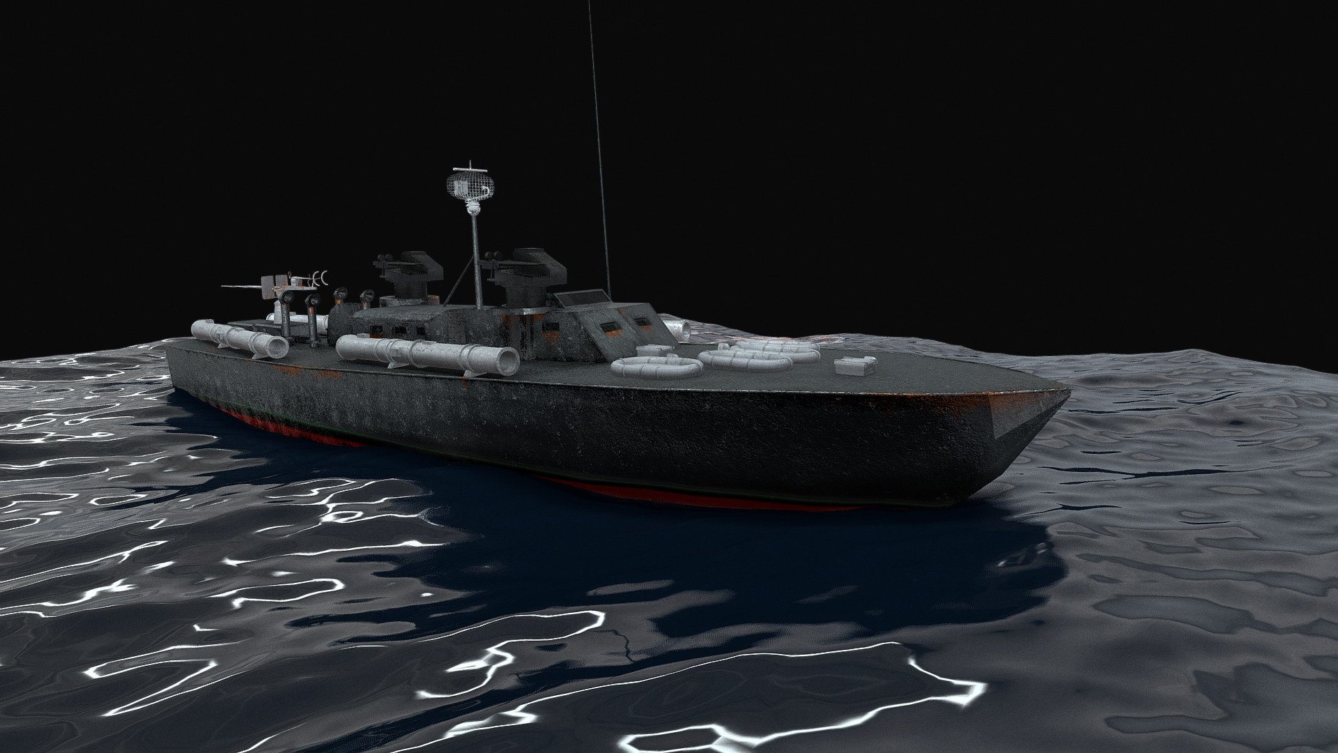 PT Boat - 3D model by rpratt (@Swanky_Spitfire) [b3c2559] - Sketchfab