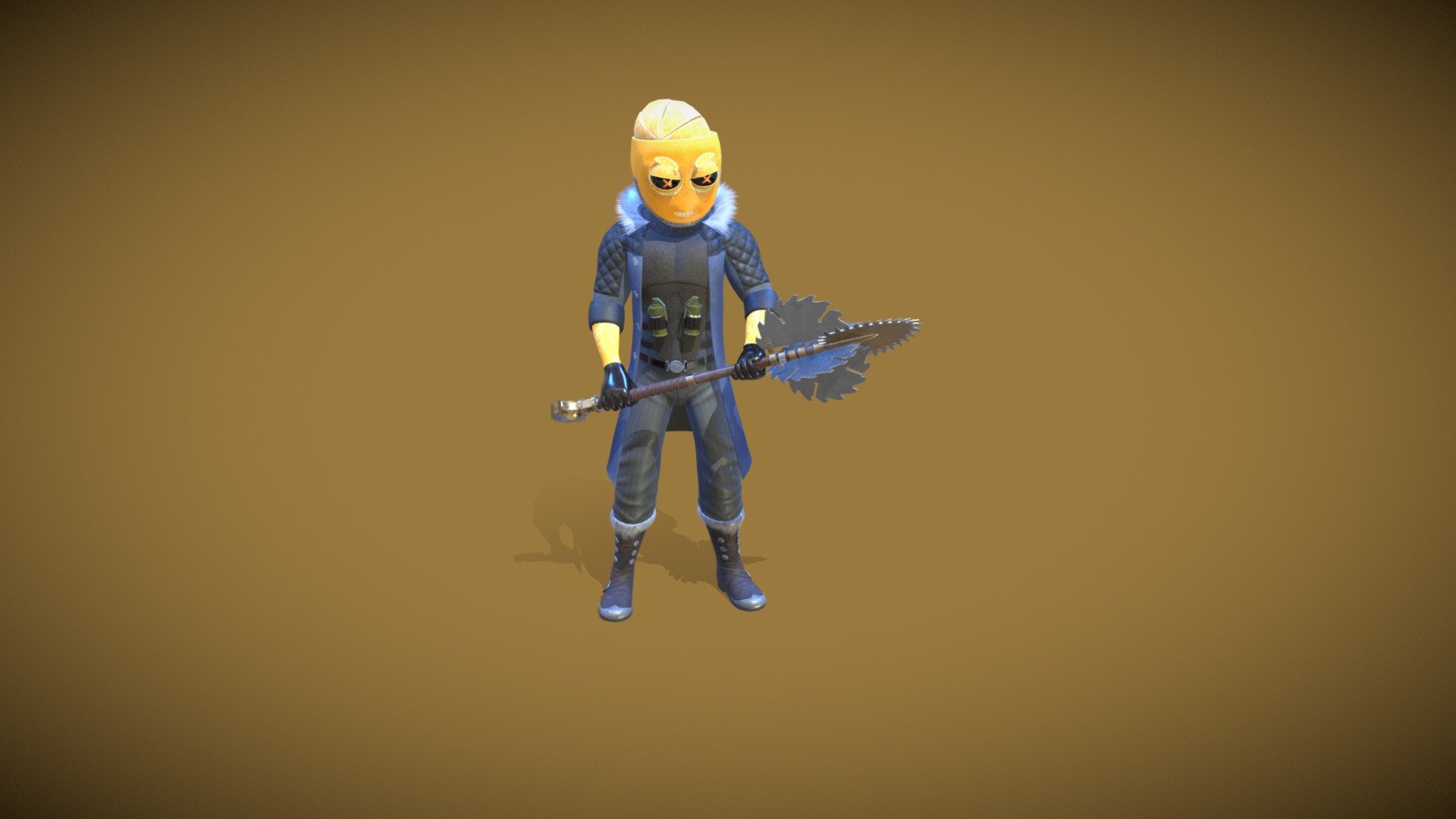 Orange - 3D model by Artem_Do [b3c2c36] - Sketchfab