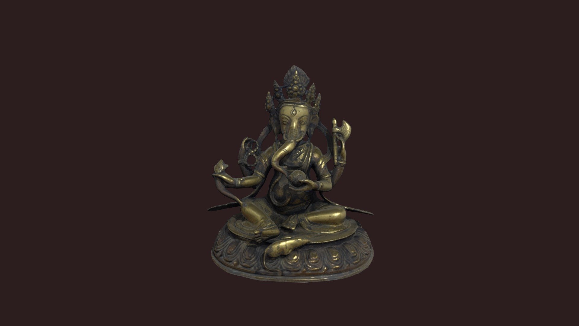 Ganesh Statue - Download Free 3D model by ashraybista [b3c5a0b] - Sketchfab