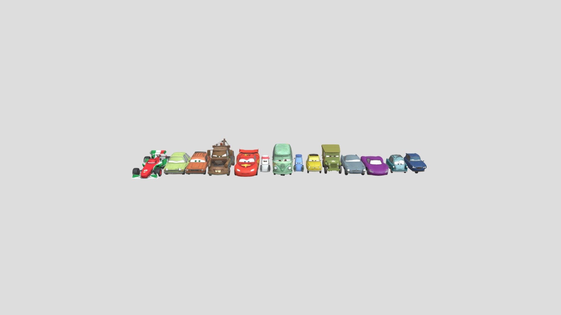 Cars 2 The Video Game Character - Download Free 3D model by ...