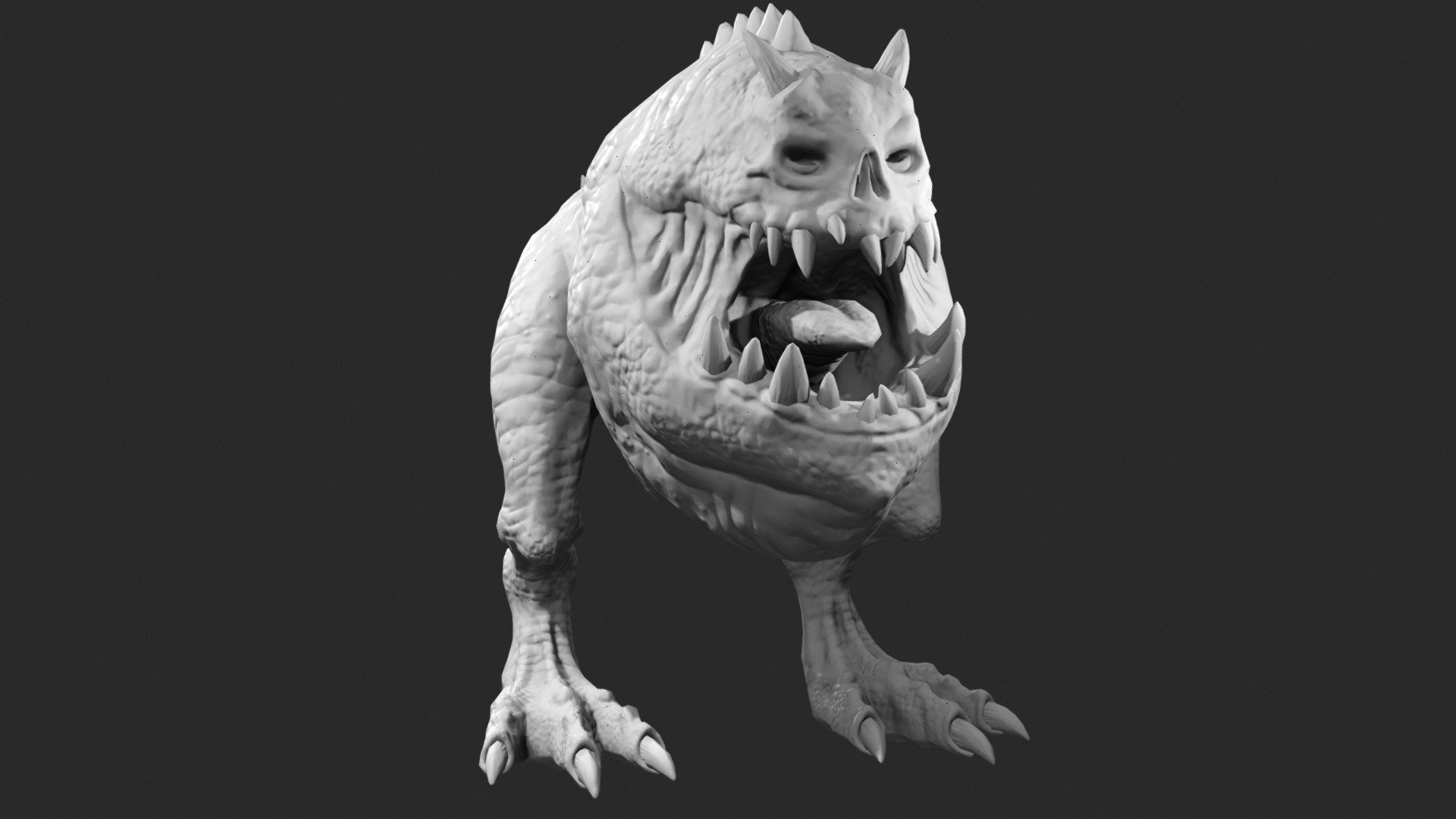 Squig_Warhammer40K_WIP - 3D model by JGHolt [b3cbcfc] - Sketchfab