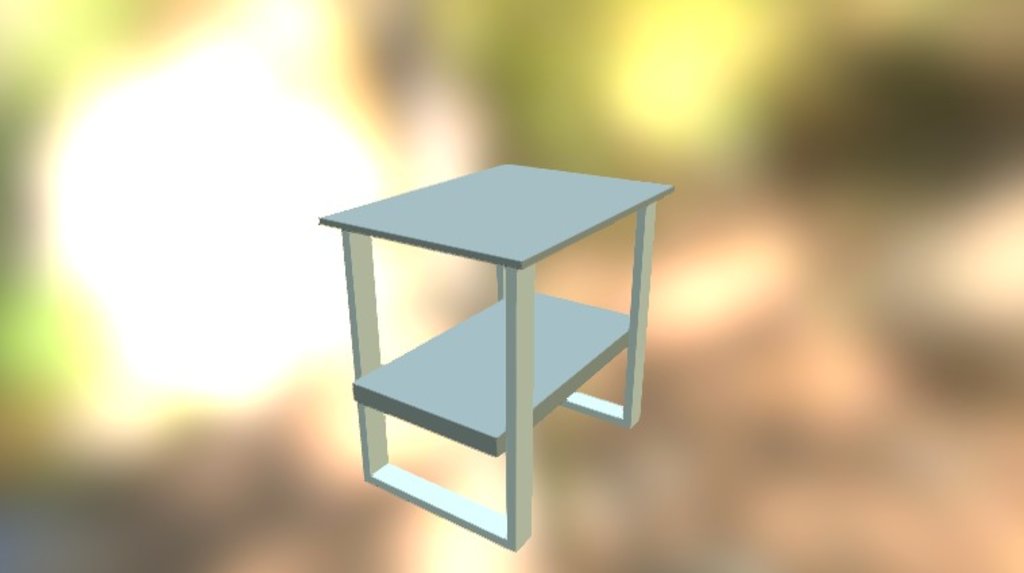 Scandic End Table - 3D model by minimalistdesignstore [b3cbd24] - Sketchfab