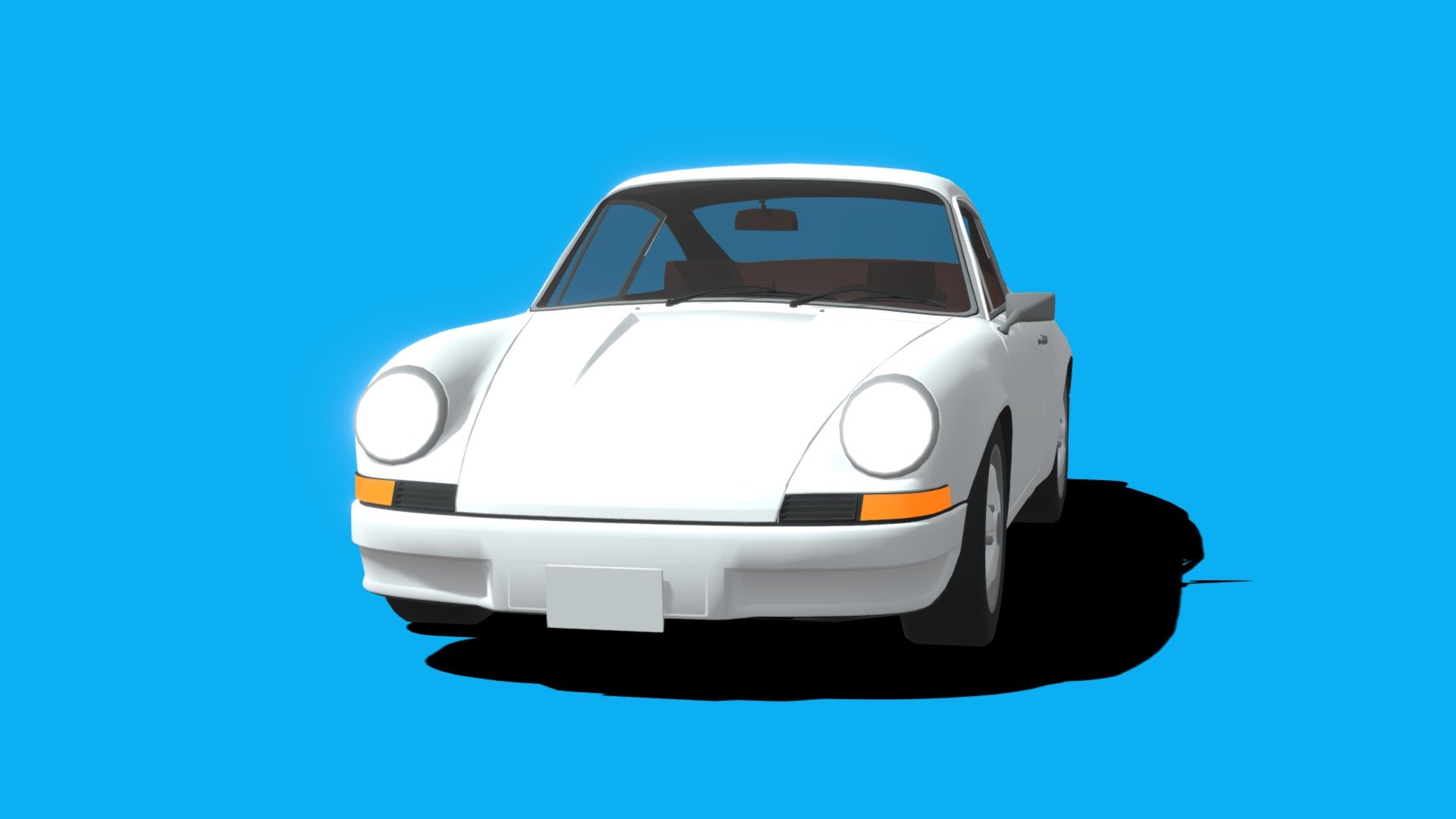 TOON Retro : Porsche 911 Carrera RS - 3D model by LePoint_BAT ...