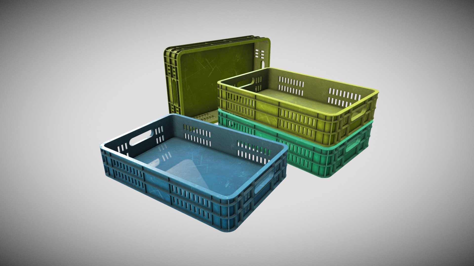 Plastic Box - Buy Royalty Free 3D model by Francesco Coldesina ...