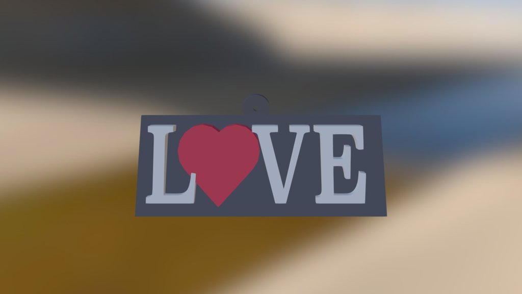 Love Tag - 3D model by pixelacademy [b3cf087] - Sketchfab