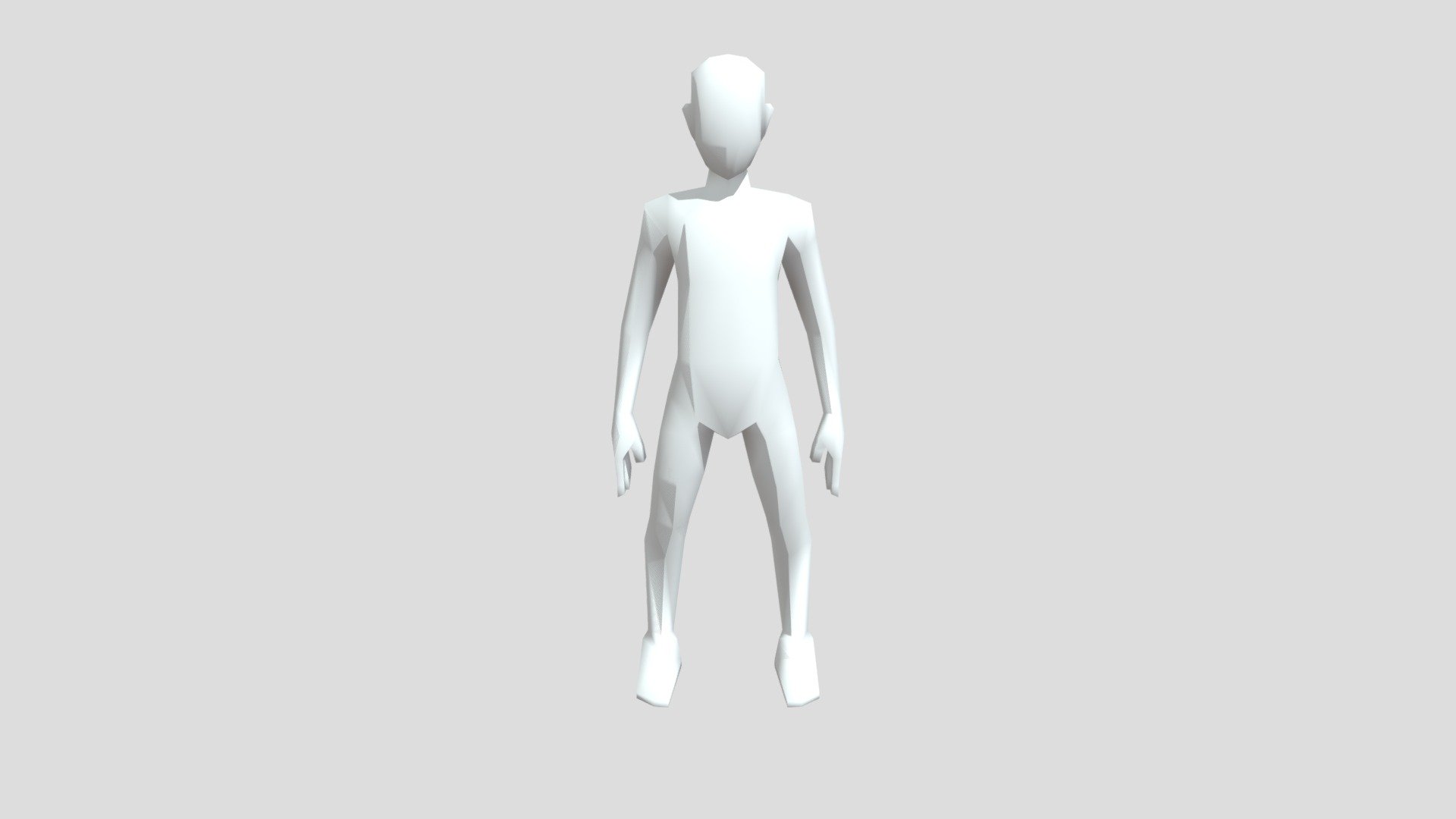 Reaction With Spin Animated Basic Character - Download Free 3D model by ...