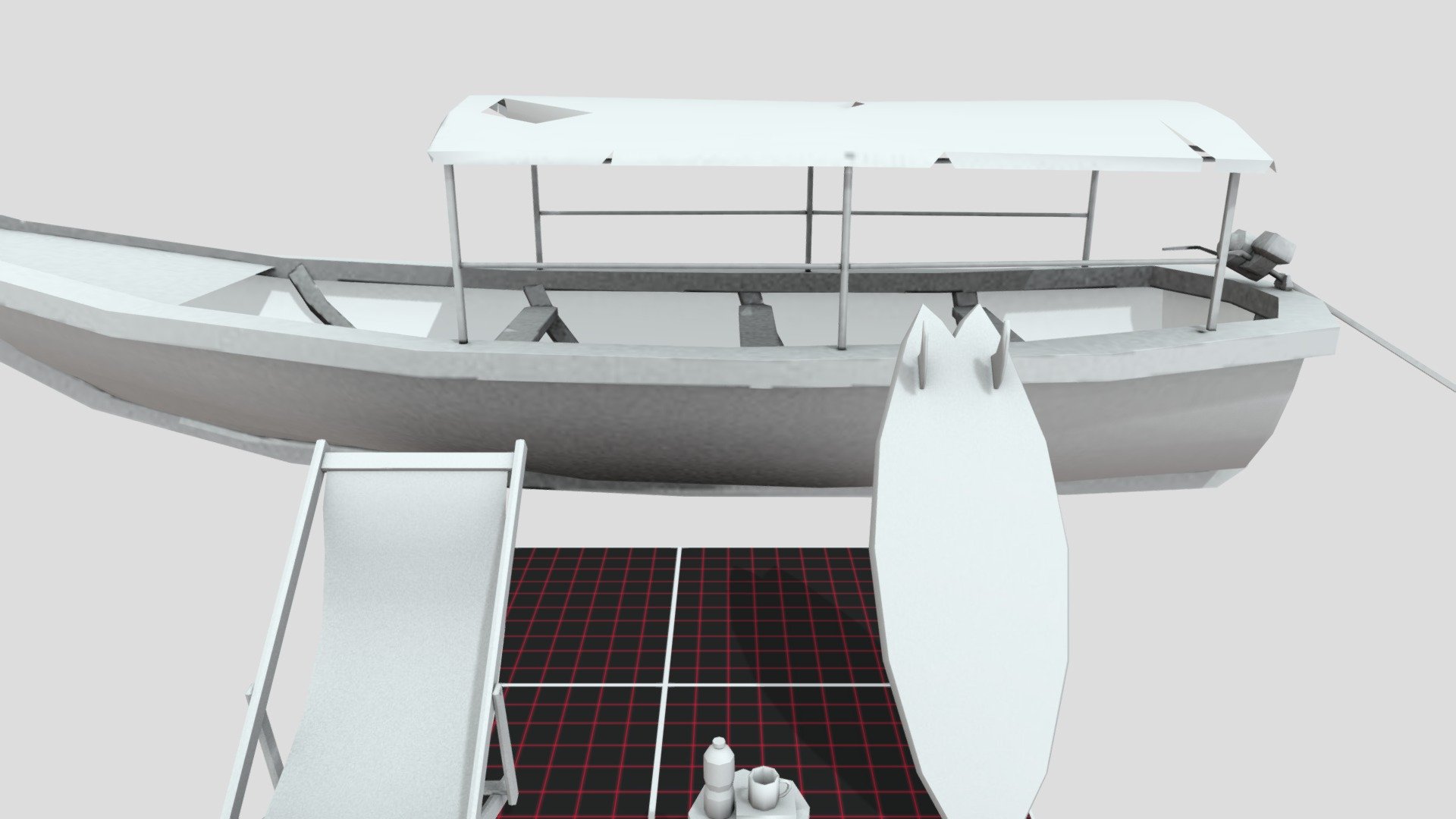 By The Ocean - Unwrap 3 + model 1 - 3D model by daniel_almeida [b3d2349 ...