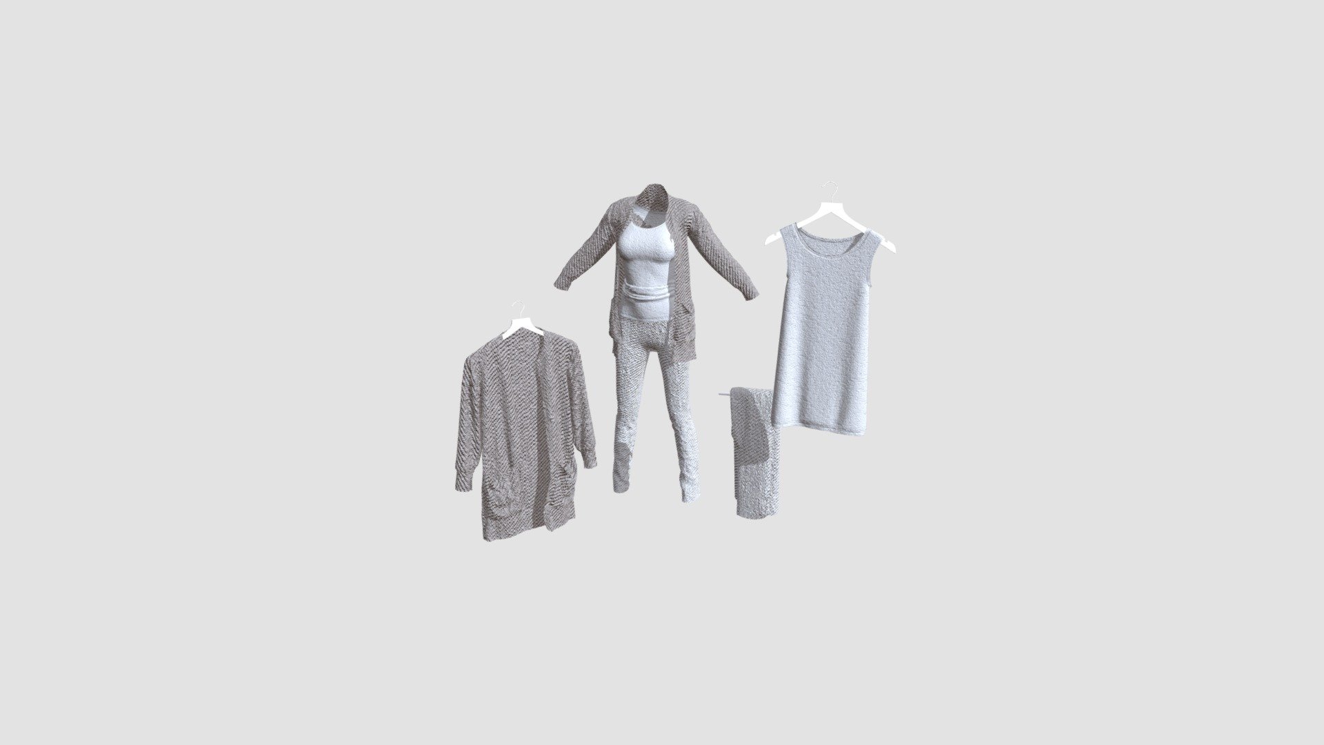 clothes - Buy Royalty Free 3D model by Evermotion [b3d2ad9] - Sketchfab ...
