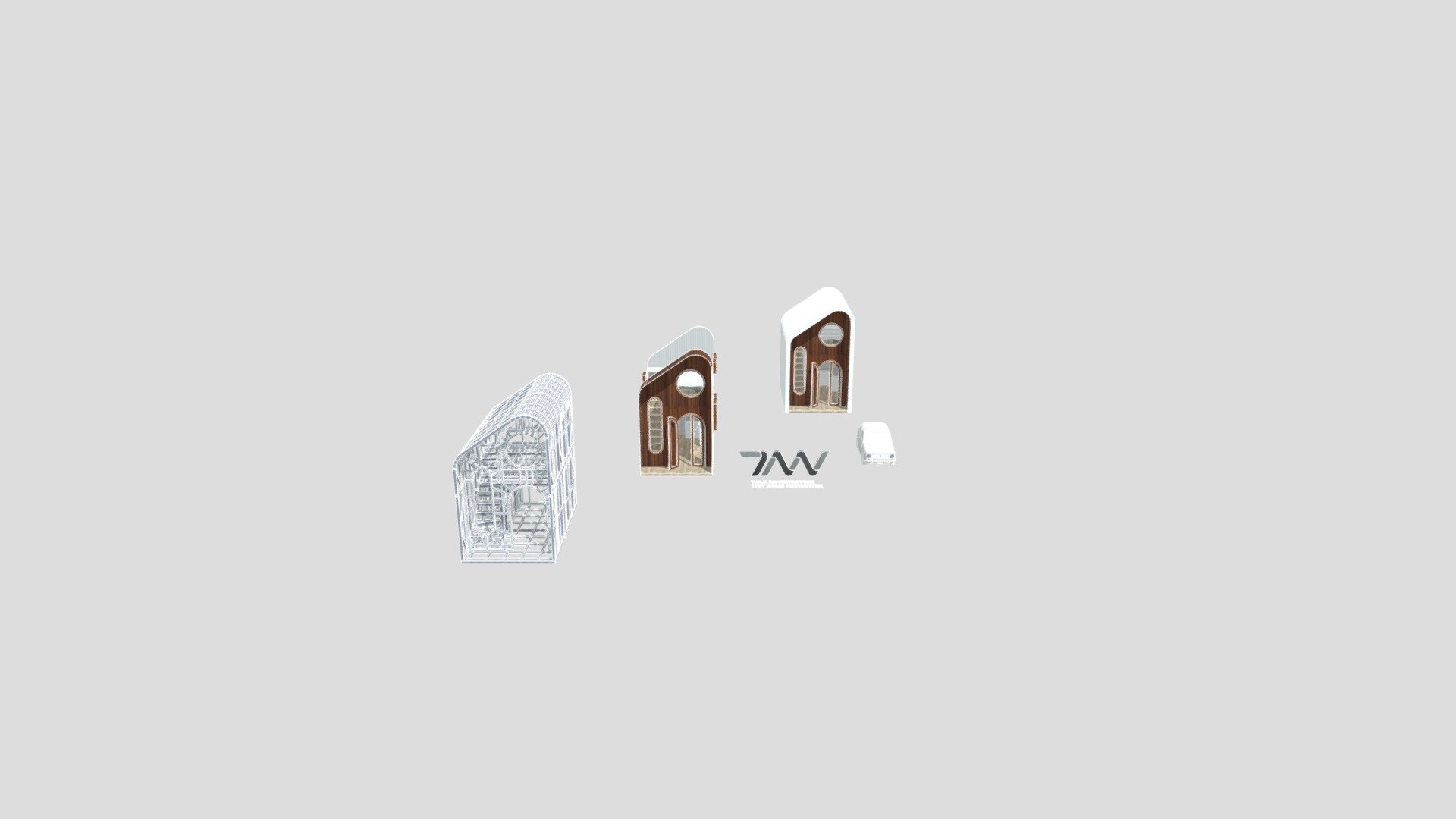 SAMPLE OF TMN frame + SCG + KMEW - 3D model by P DESIGN STUDIO ...