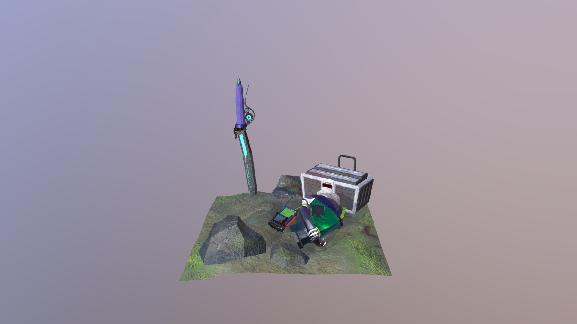 The Last Stand - 3D model by jordanhartman [b3d411b] - Sketchfab