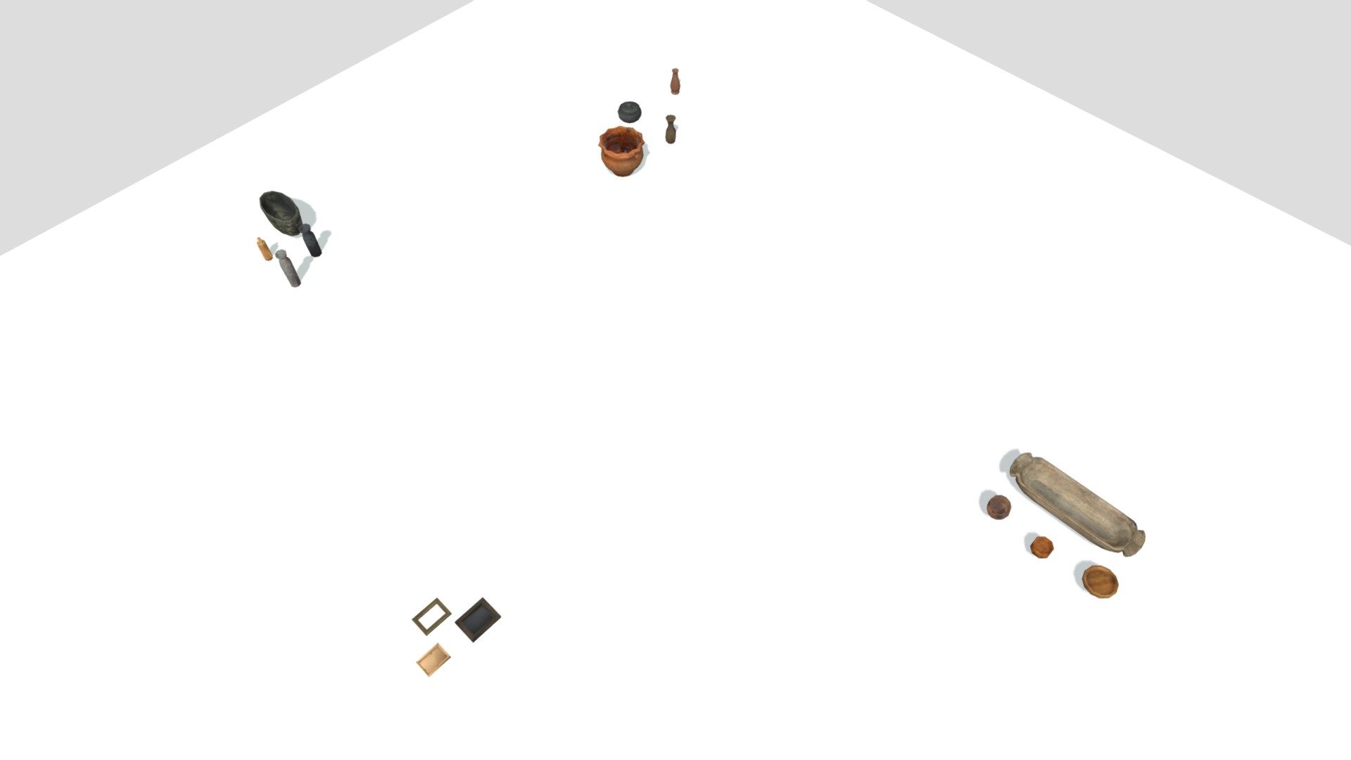 Handcrafted Low Poly Decorative Props Set - 3D model by Darkcom Dev ...