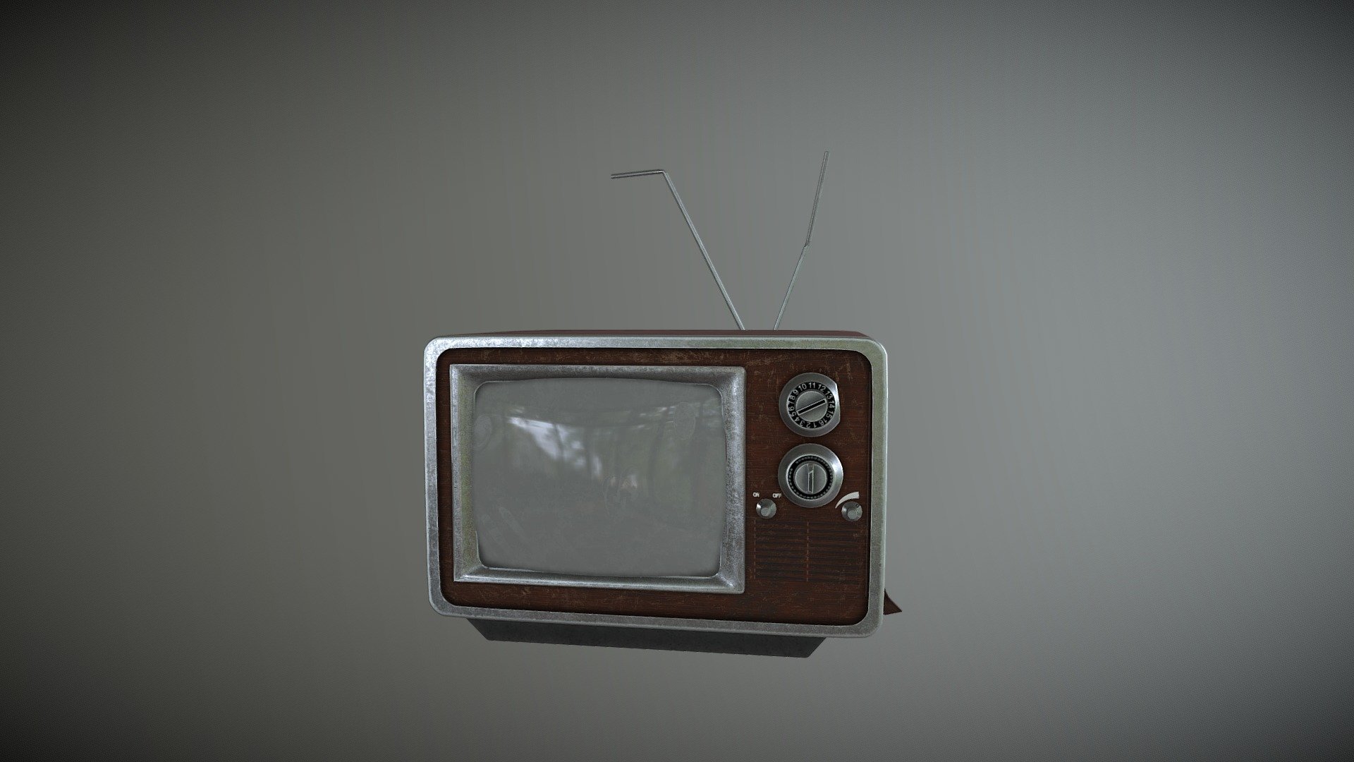 Televison - 3D model by jsotoamaya [b3d6888] - Sketchfab