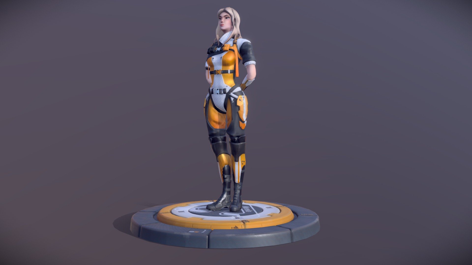 Captain Eryn - 3D model by mew_3D [b3d6cda] - Sketchfab