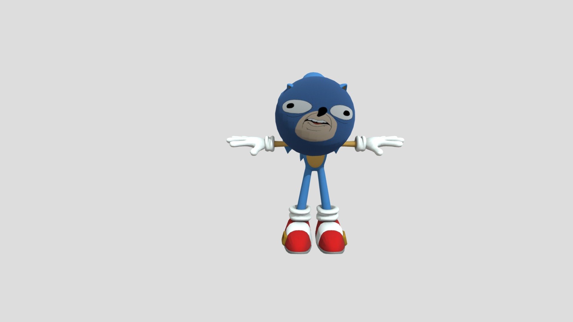 Modem Sanic From Go Sanic Goo - Download Free 3D model by Sanic Team ...