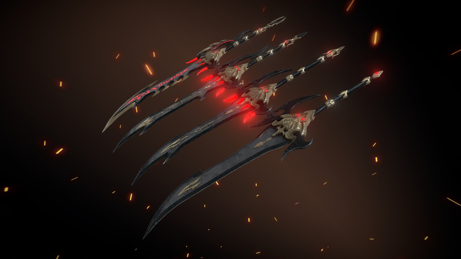 Red eye hornet sword - Buy Royalty Free 3D model by Art_workshop ...