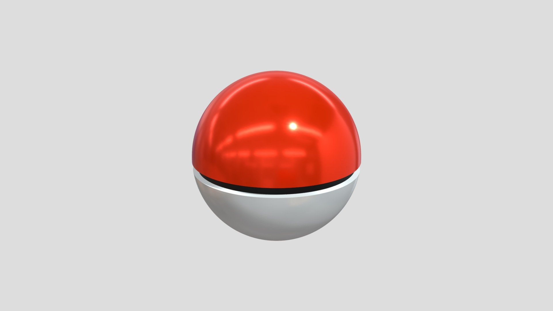 Pokeball - 3D model by Shrey Mistry (@snmistry) [b3db178] - Sketchfab