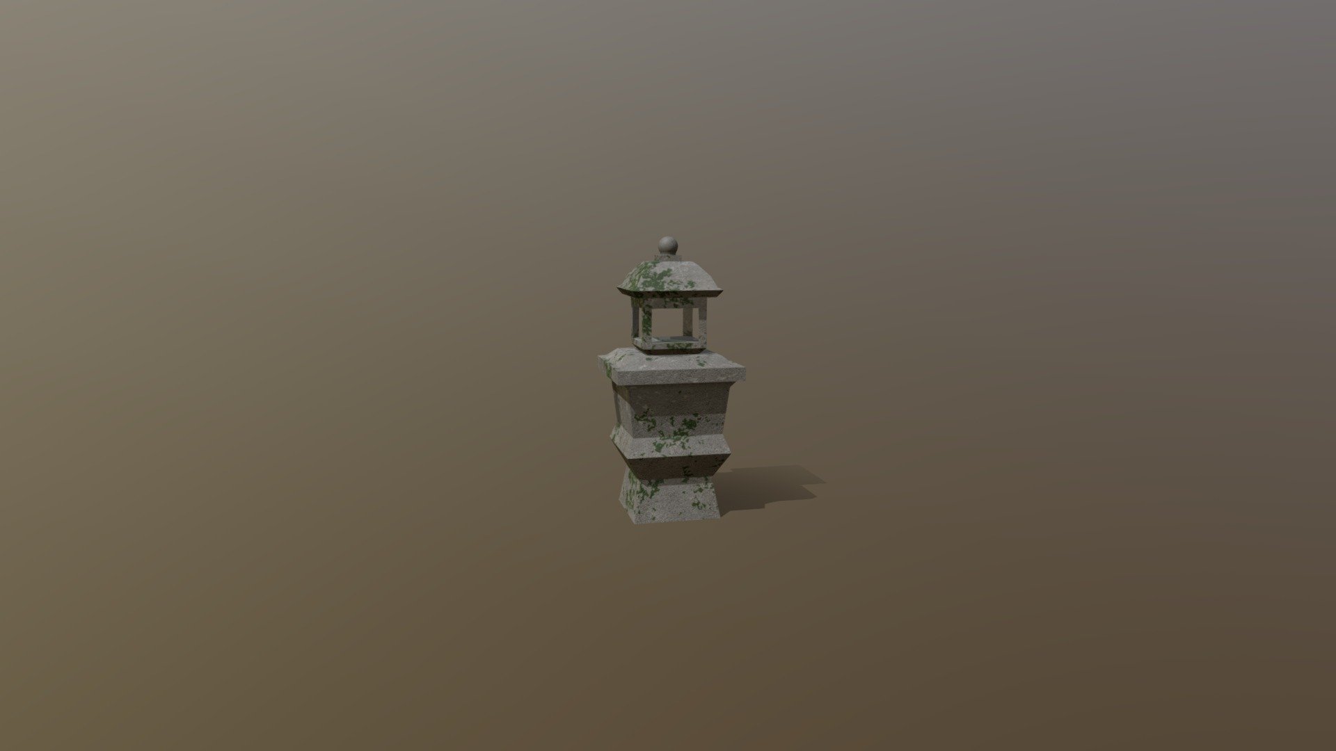 Stone Lantern - Download Free 3D model by clayhwpeace [b3db1f5] - Sketchfab