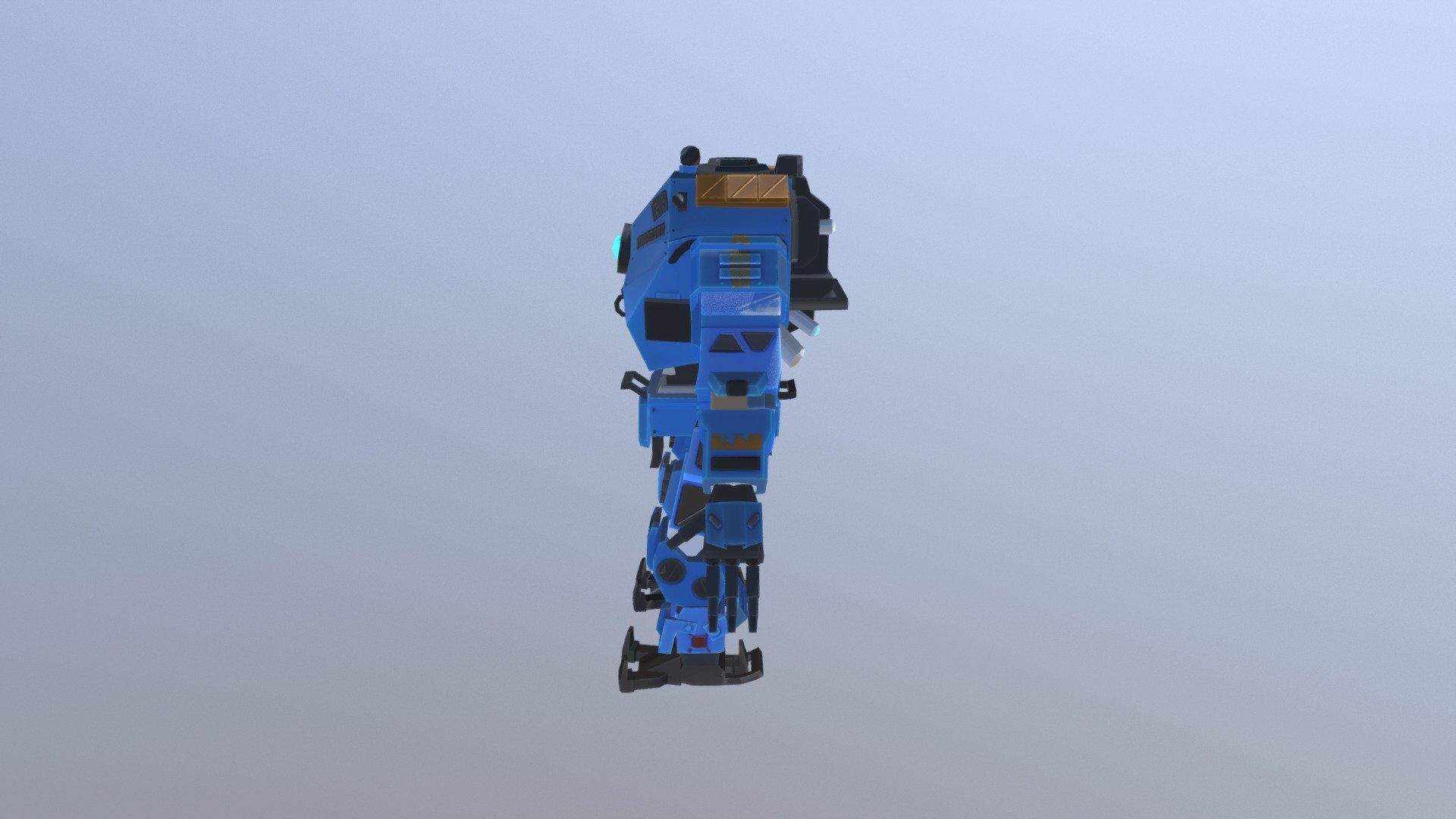 Ion Finished Mech - 3D model by ScottBD [b3db5c8] - Sketchfab