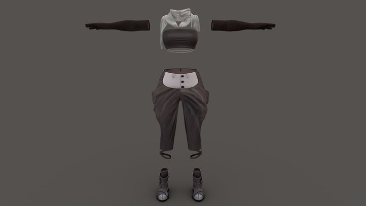 Scarf 3D models - Sketchfab