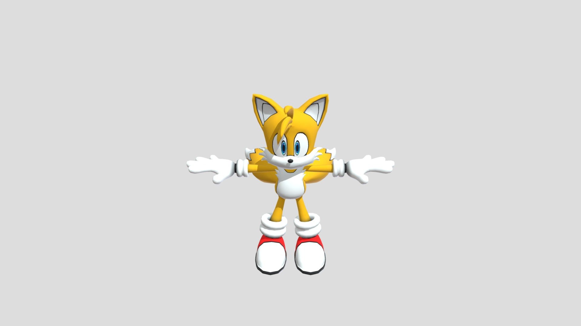 Yuji Uekawa-Styled Tails - 3D model by SamuelArcaro [b3dc56c] - Sketchfab